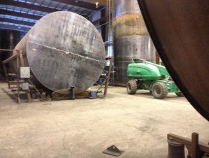 2020 NDT storage construction in Fort St. John tank inspection with RT ...